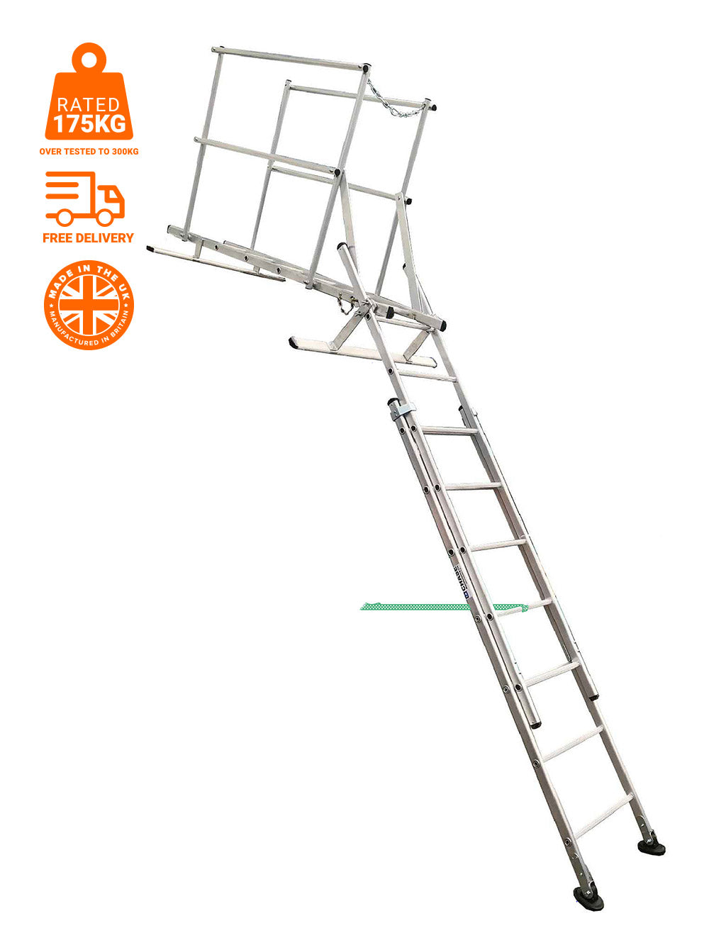 Pitched and Sloping Roof Access Ladder System
