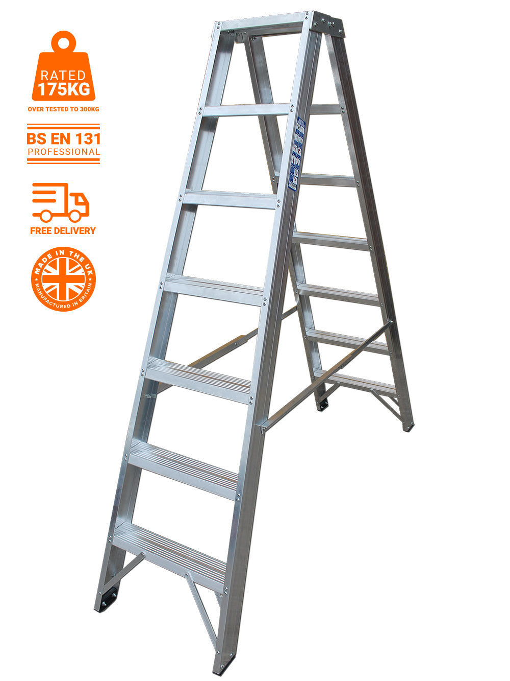Double-Sided Steps | UK-Made Industrial Aluminium Steps